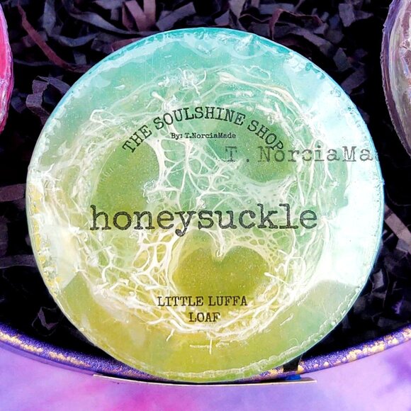 T.NorciaMade | Bath & Body | Honeysuckle Little Luffa Loaf | Poshmark